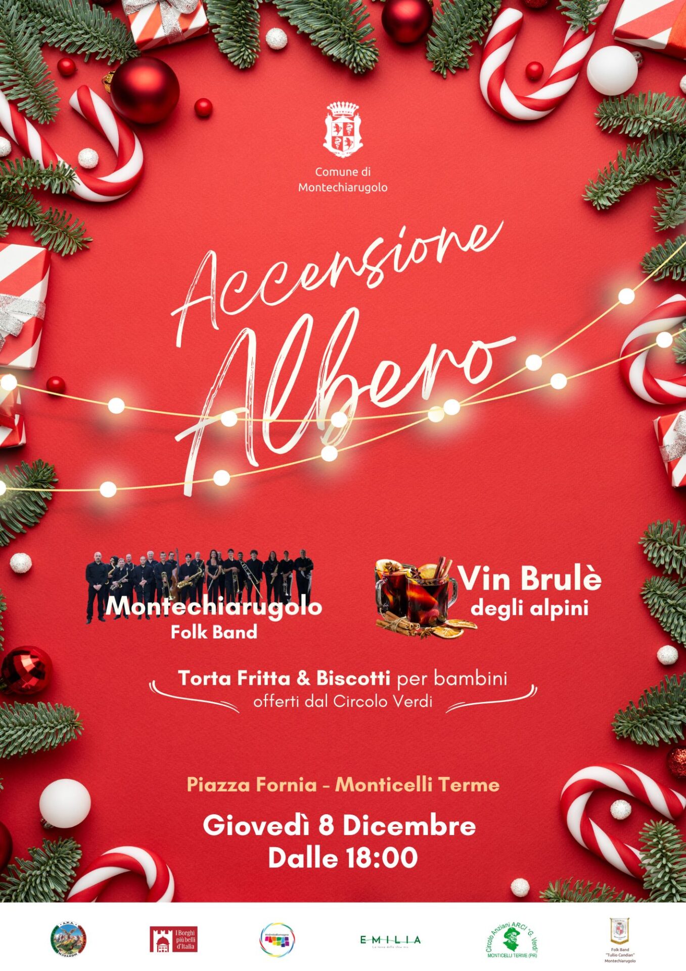 Accensione dell'albero di Natale! | I Borghi più Belli d'Italia