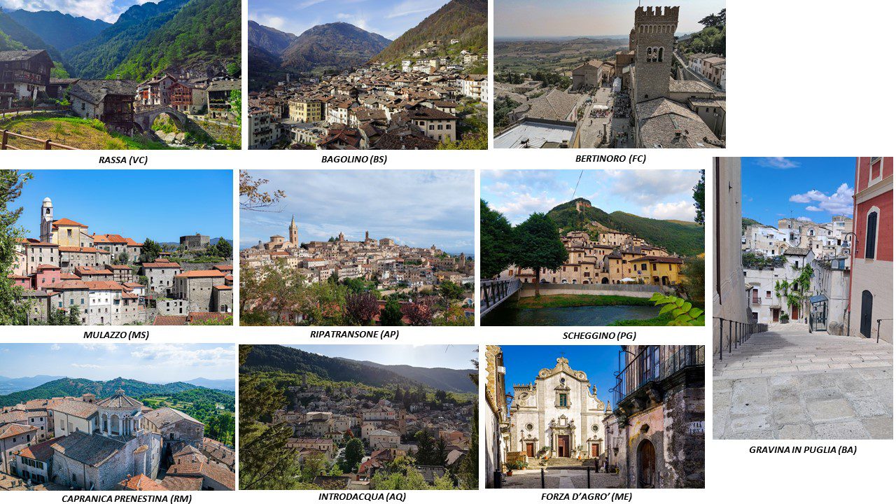 10 nuovi Borghi ammessi nella nostra Associazione. | I Borghi più Belli d'Italia