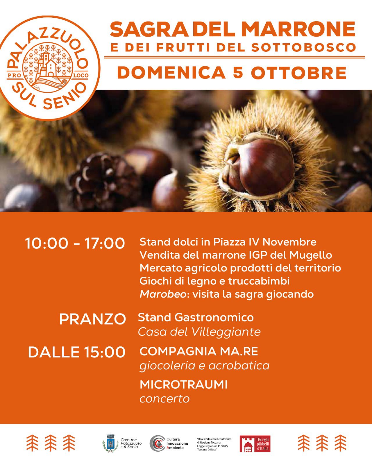 SAGRA DEL MARRONE 2025 – I Borghi più Belli d'Italia